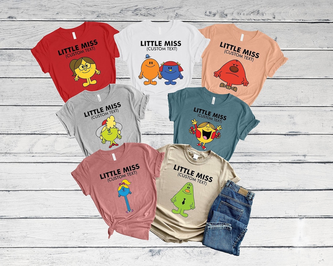 Customized Little Miss Shirt, Custom Little Miss Shirt, Funny Little ...