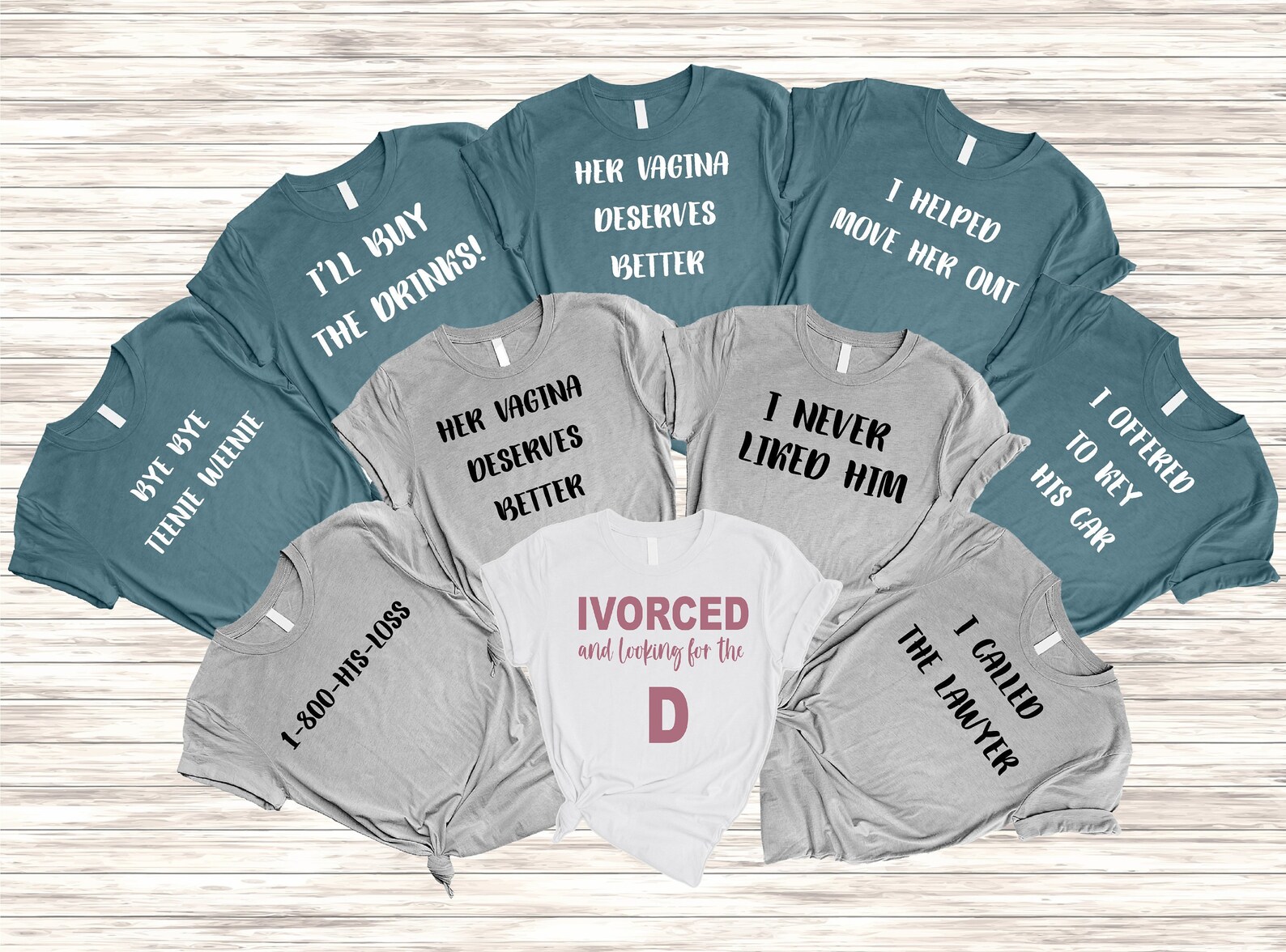 Funny Divorce Party Shirts Matching Divorce Party Shirts - Etsy