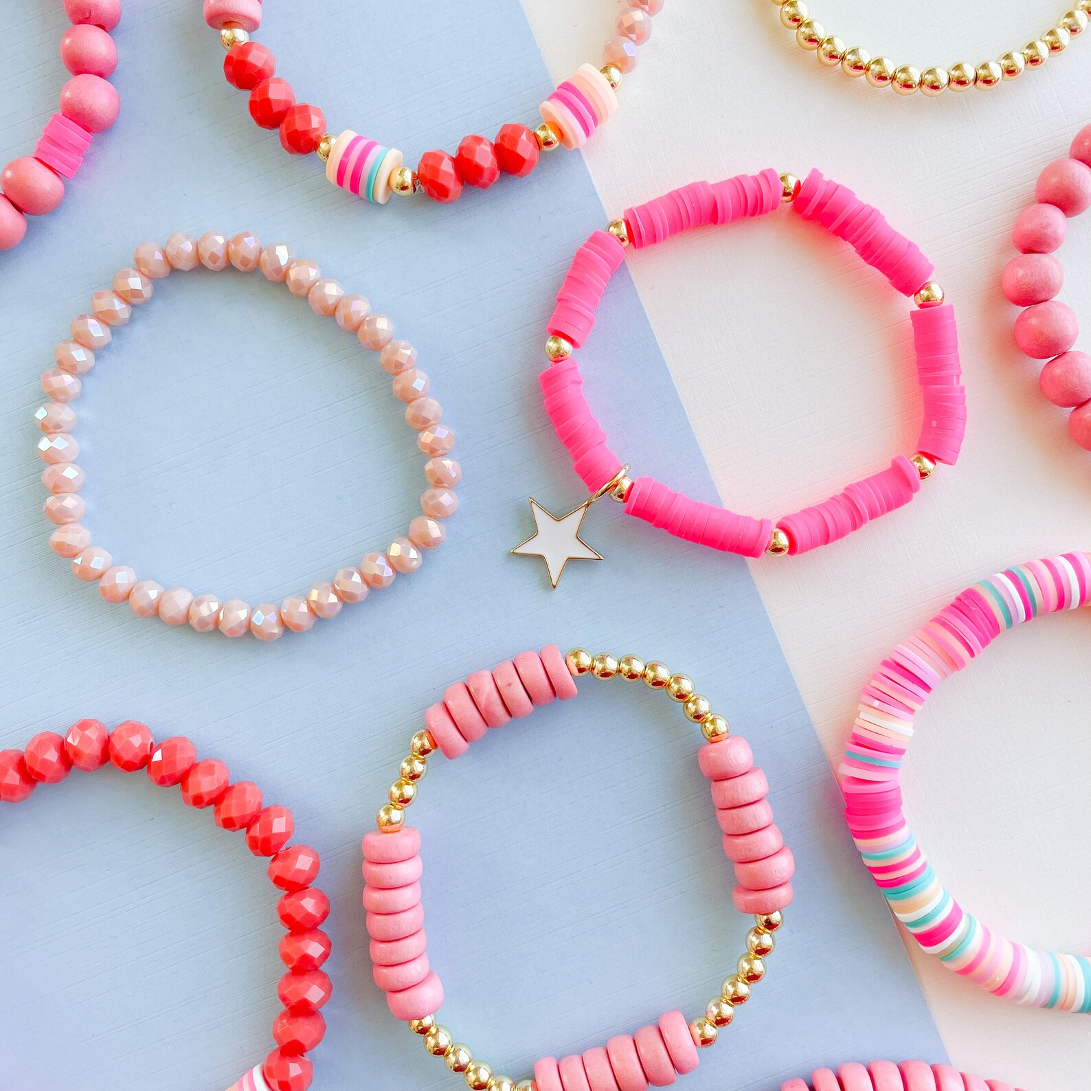 The Maui DIY Stretchy Bracelet Jewelry Making Bead Kit for - Etsy