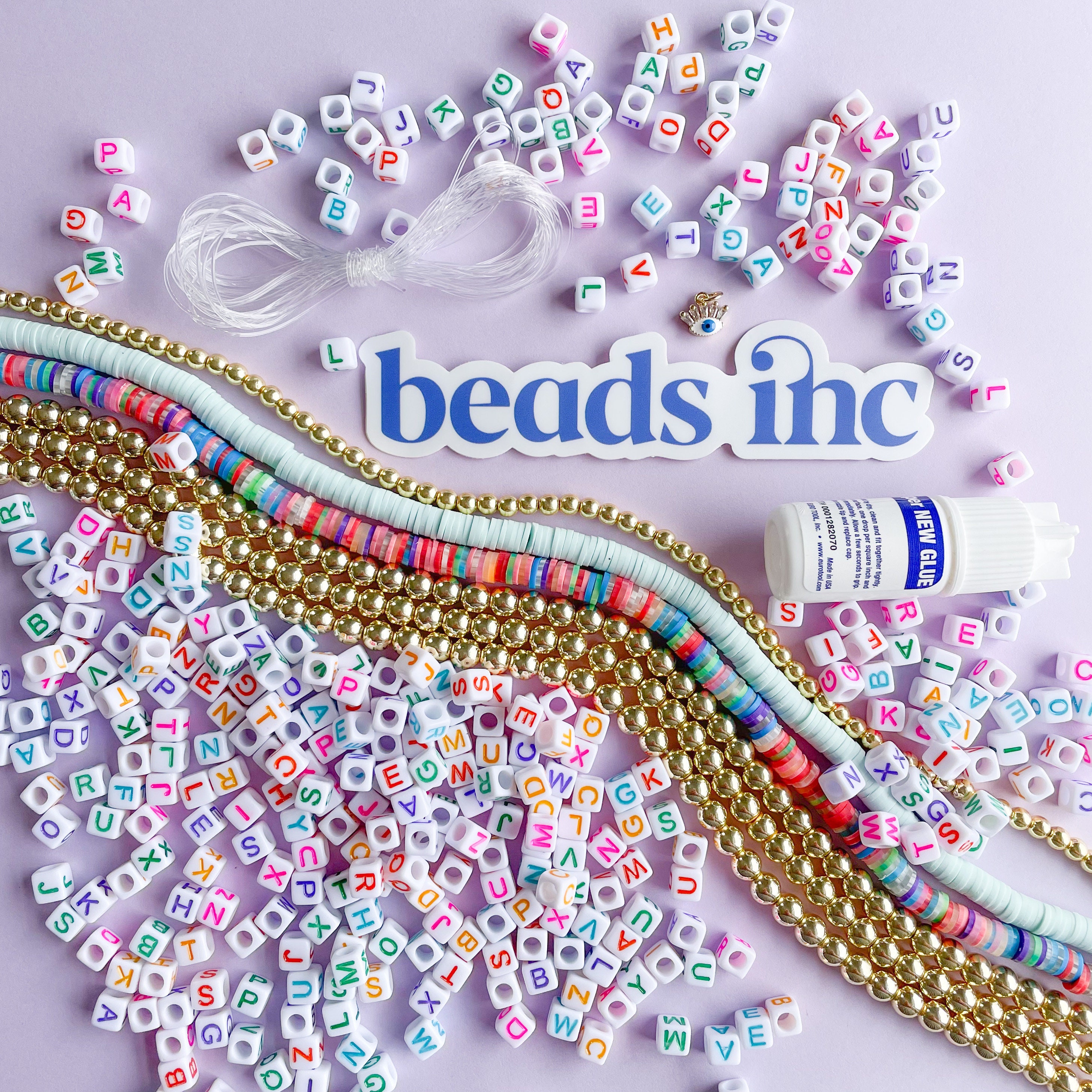 The Love Multi DIY Stretchy Bracelet Jewelry Making Bead Kit for Adults Gift Beginners Beginners ...