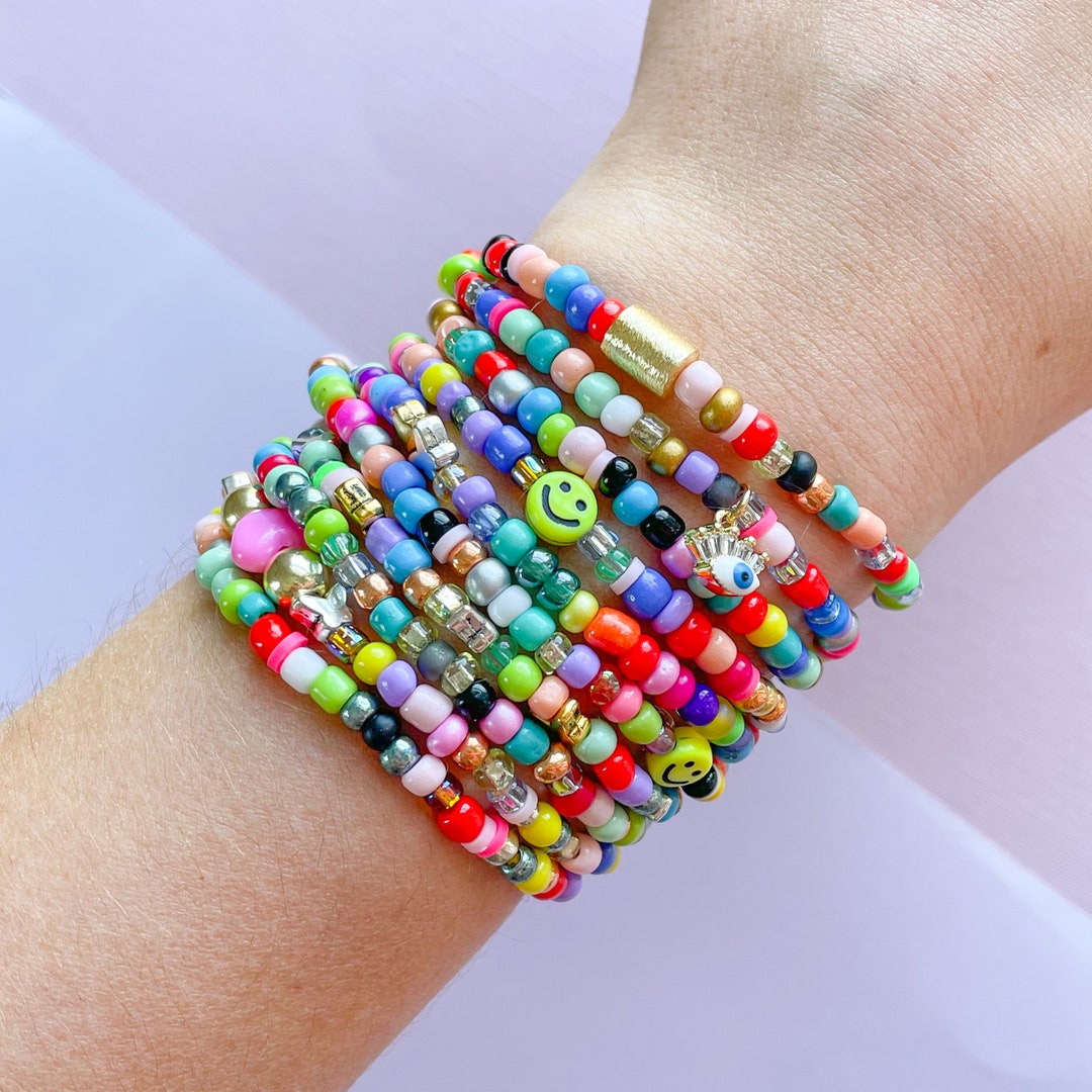 The Dreamstringer DIY Stretchy Jewelry Making Seed Bead Kit - Etsy