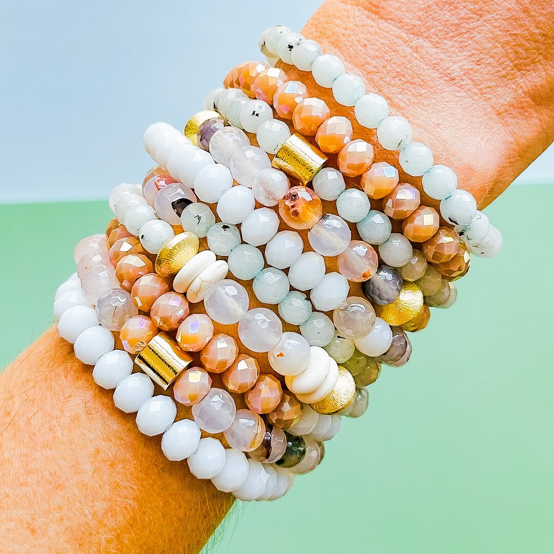 The Hope DIY Stretchy Bracelet Jewelry Making Bead Kit for Adults Gift Beginners Beginners Beads ...