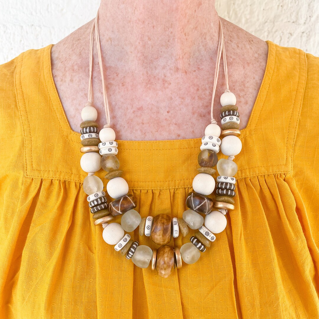 The Drew Necklace Making Kit Diy Bead Kit for Adults Beads Set Kit for ...