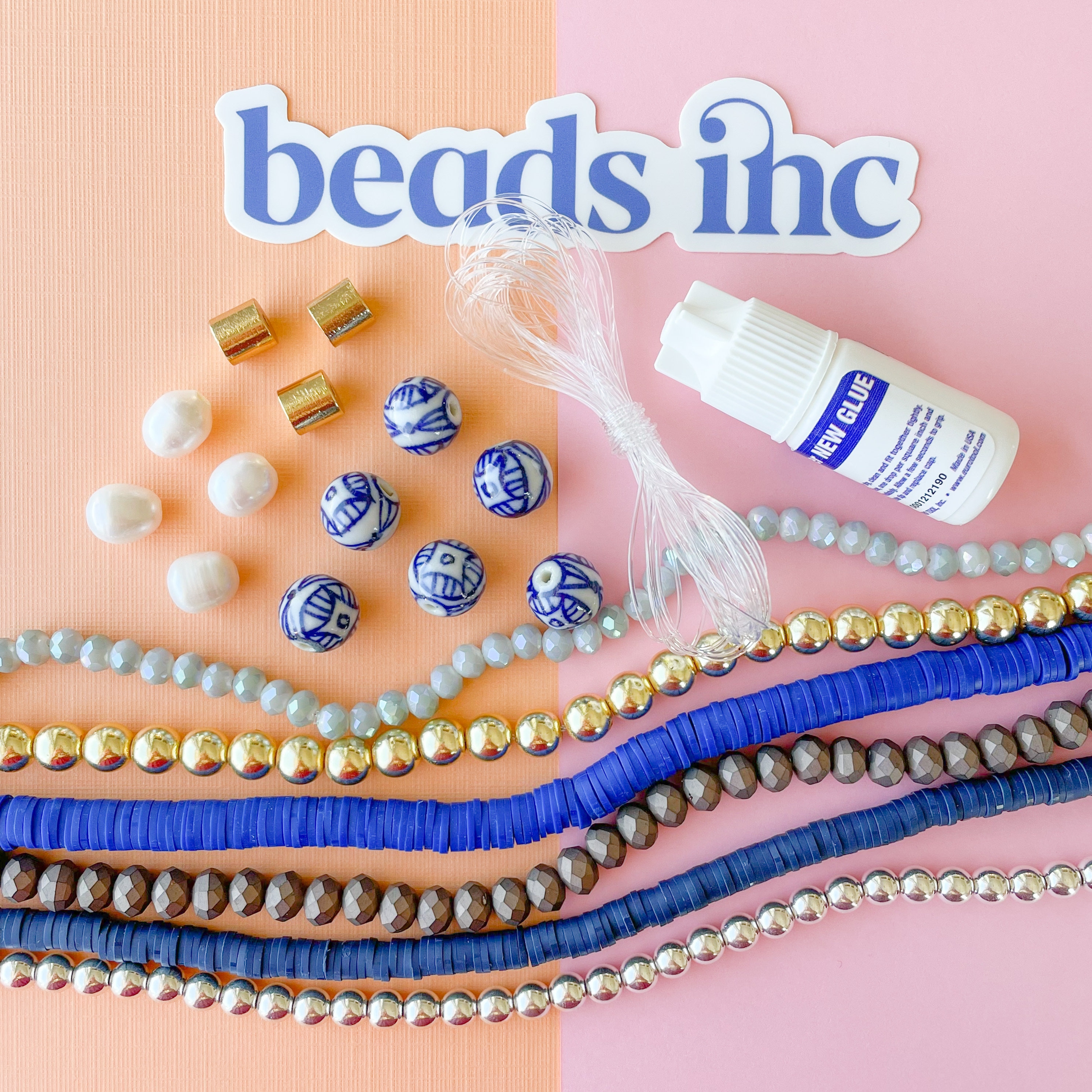 The Angelina DIY Stretchy Bracelet Jewelry Making Bead Kit for Adults ...