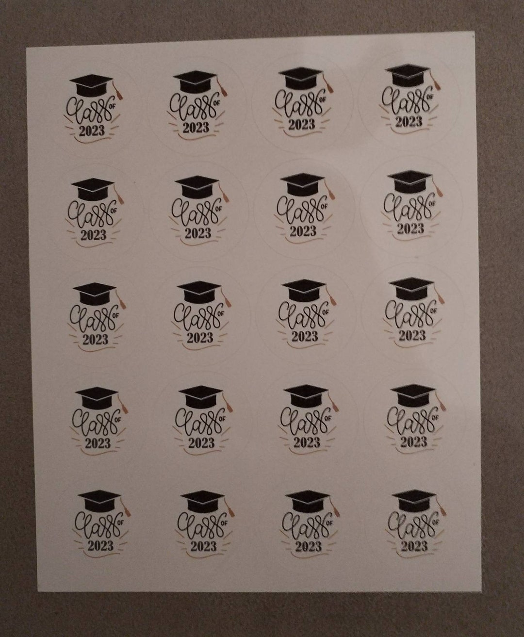 Class of 2023 and Leavers 23 Sticker Sheets/graduation Stickers ...
