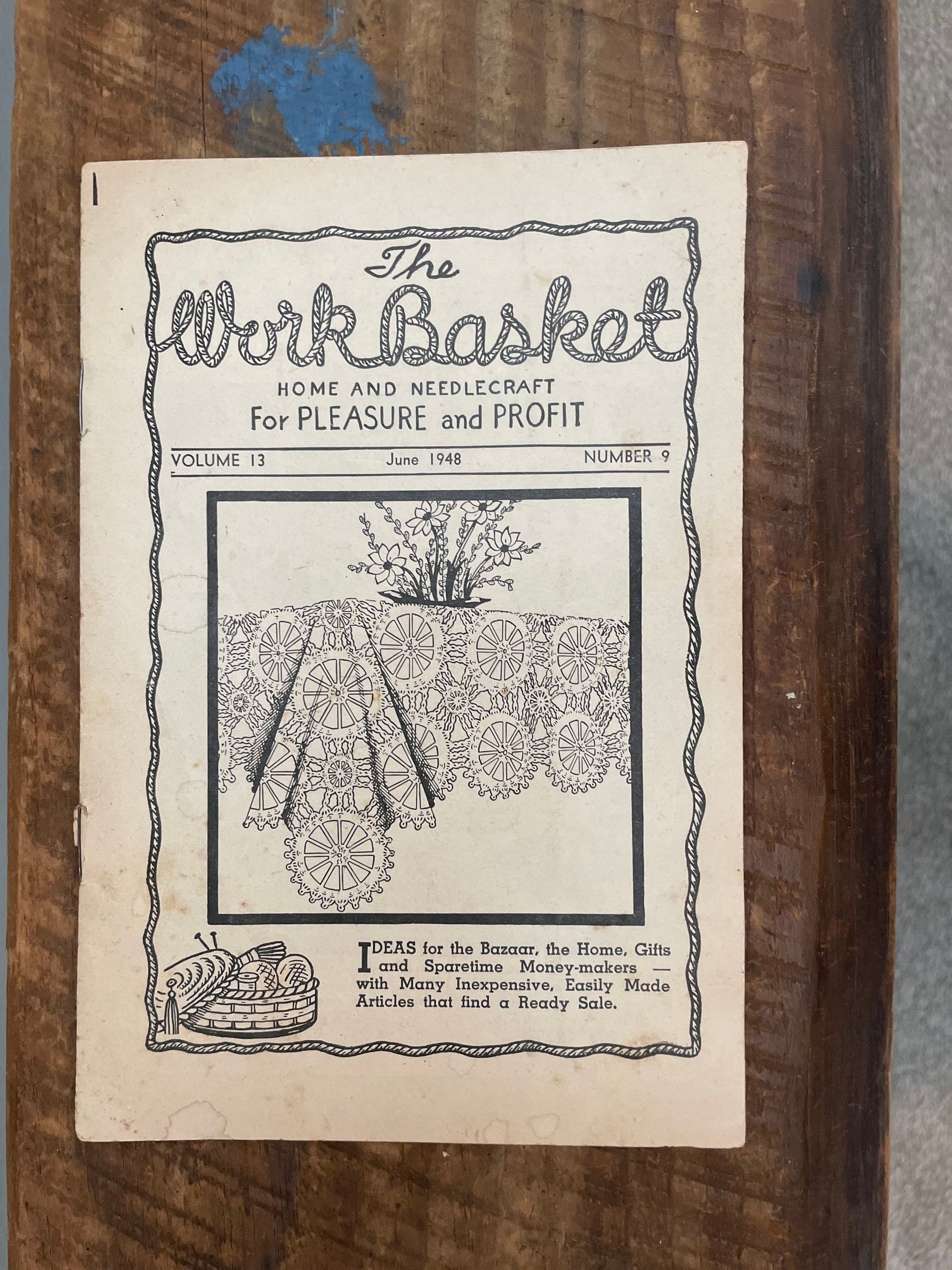 Vintage 1948 the Workbasket Magazine Set of 3 Summer Editions - Etsy