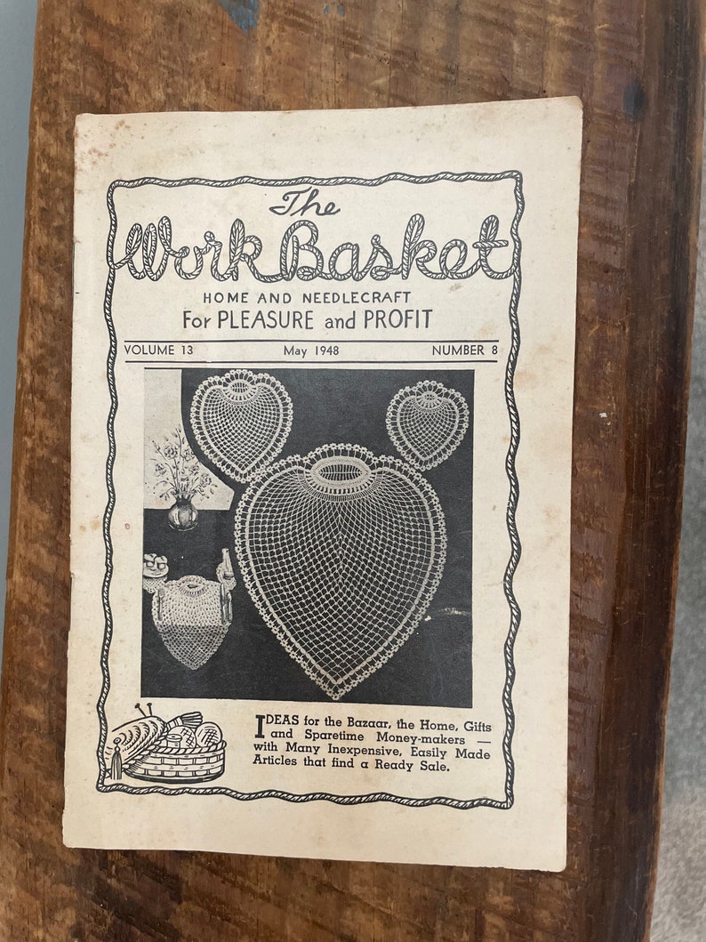 Vintage 1948 the Workbasket Magazine Set of 3 Summer Editions - Etsy