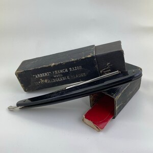 A. D. Arbenz Vintage Straight Frame Back Razor W/box - Etsy
