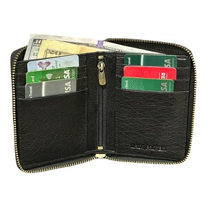 Zippered Leather Wallet for Women, With Slide Out Card Holder, RFID ...