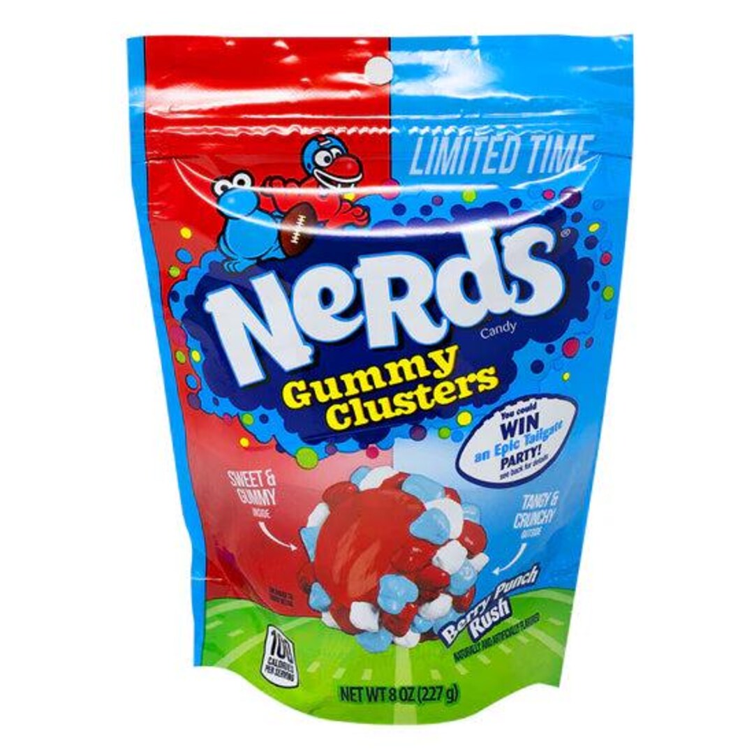 Nerds Gummy Clusters Berry Punch Rush, Custom Candy, Candy Box, Specialty Candy, Curated Candy ...