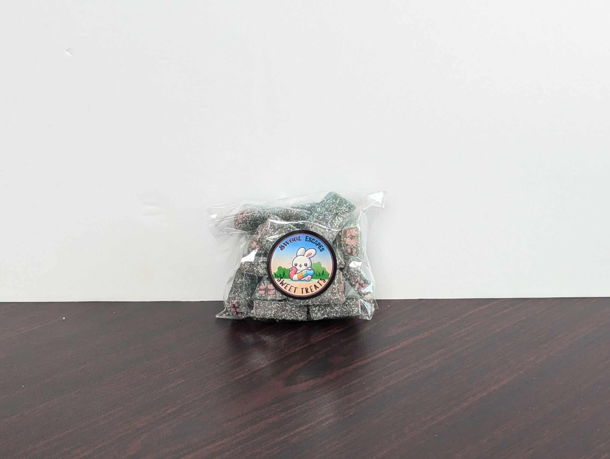 Sour Blue Raspberry Bubble Gum Bricks, Custom Candy, Candy Box ...