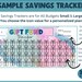 Gift Mini Savings Challenge, Gift Tracker, Gift Savings, A6 Budget ...
