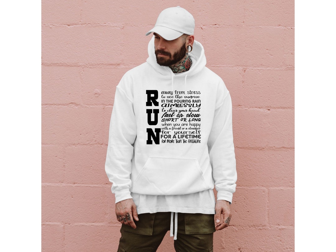 Runner Hoodie Eat Sleep Run Hoodie Run Sweatshirt Running - Etsy