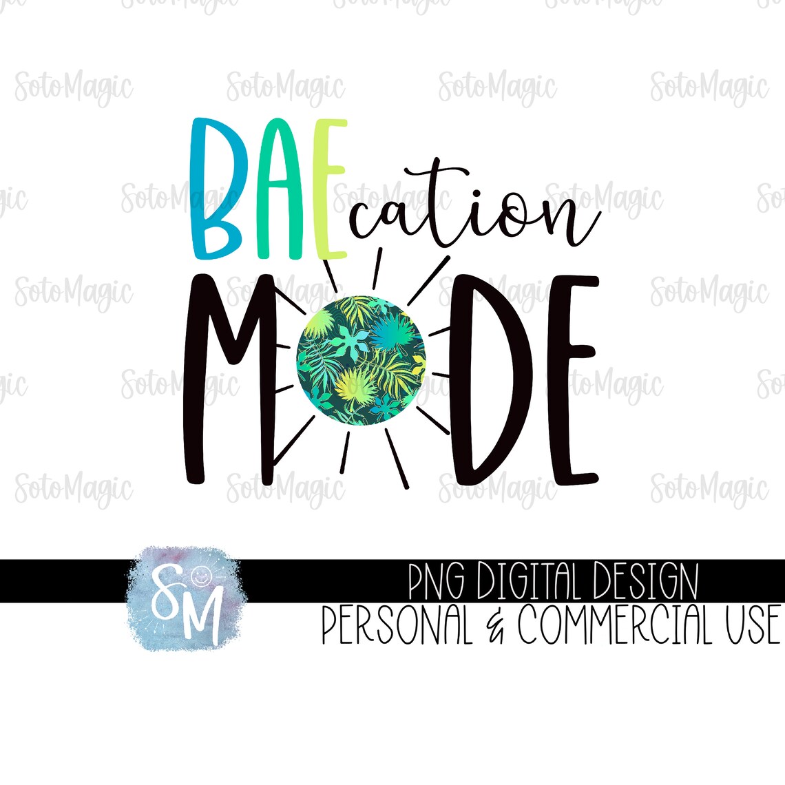 Baecation PNG Couples Vacation PNG - Etsy