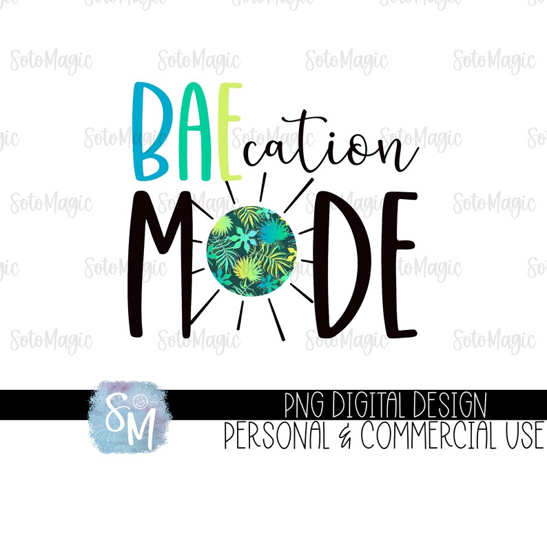 Baecation PNG Couples Vacation PNG - Etsy