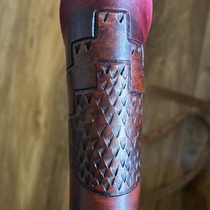 Archery Native American Handmade Leather Side Hip Arrow Quiver Mughal ...