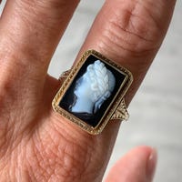 Cameo Ring - Etsy