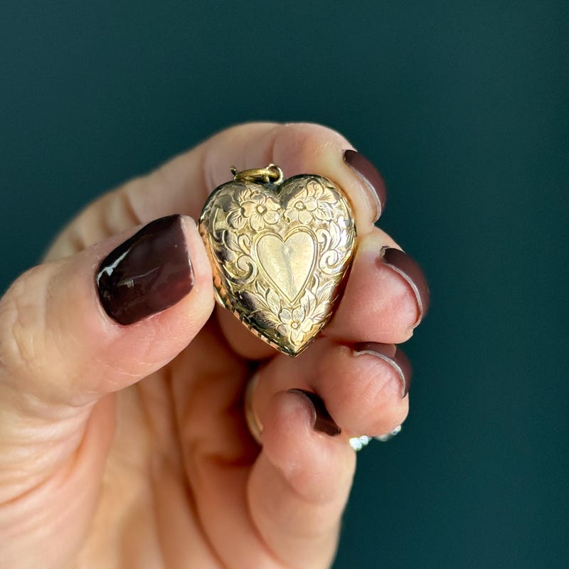 Victorian Locket - Etsy