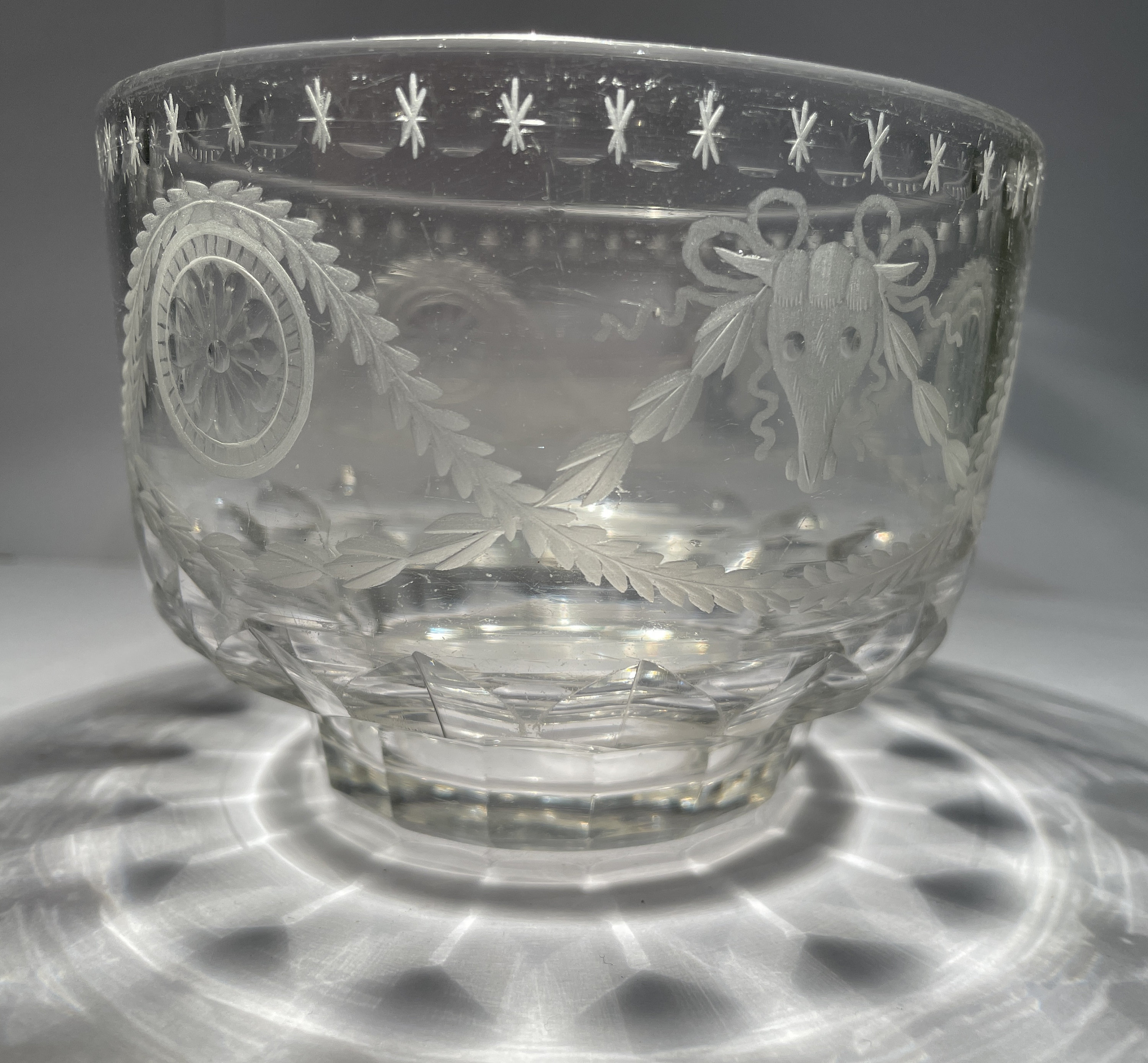 KA377 James Giles Bucrania Atelier 18th Century Cut Engraved - Etsy