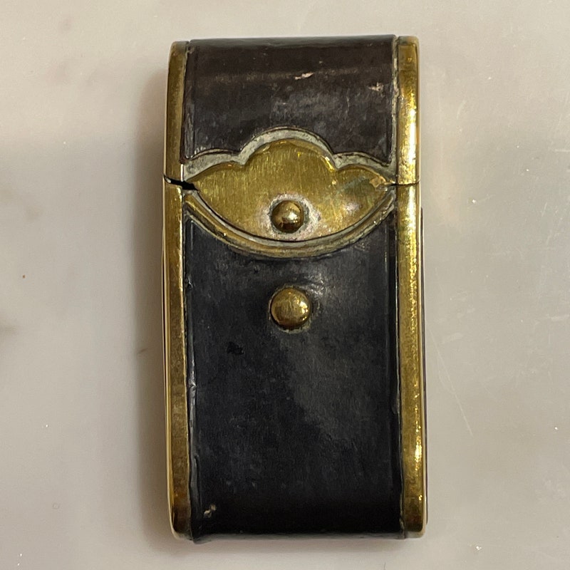 Brass Match Safe - Etsy