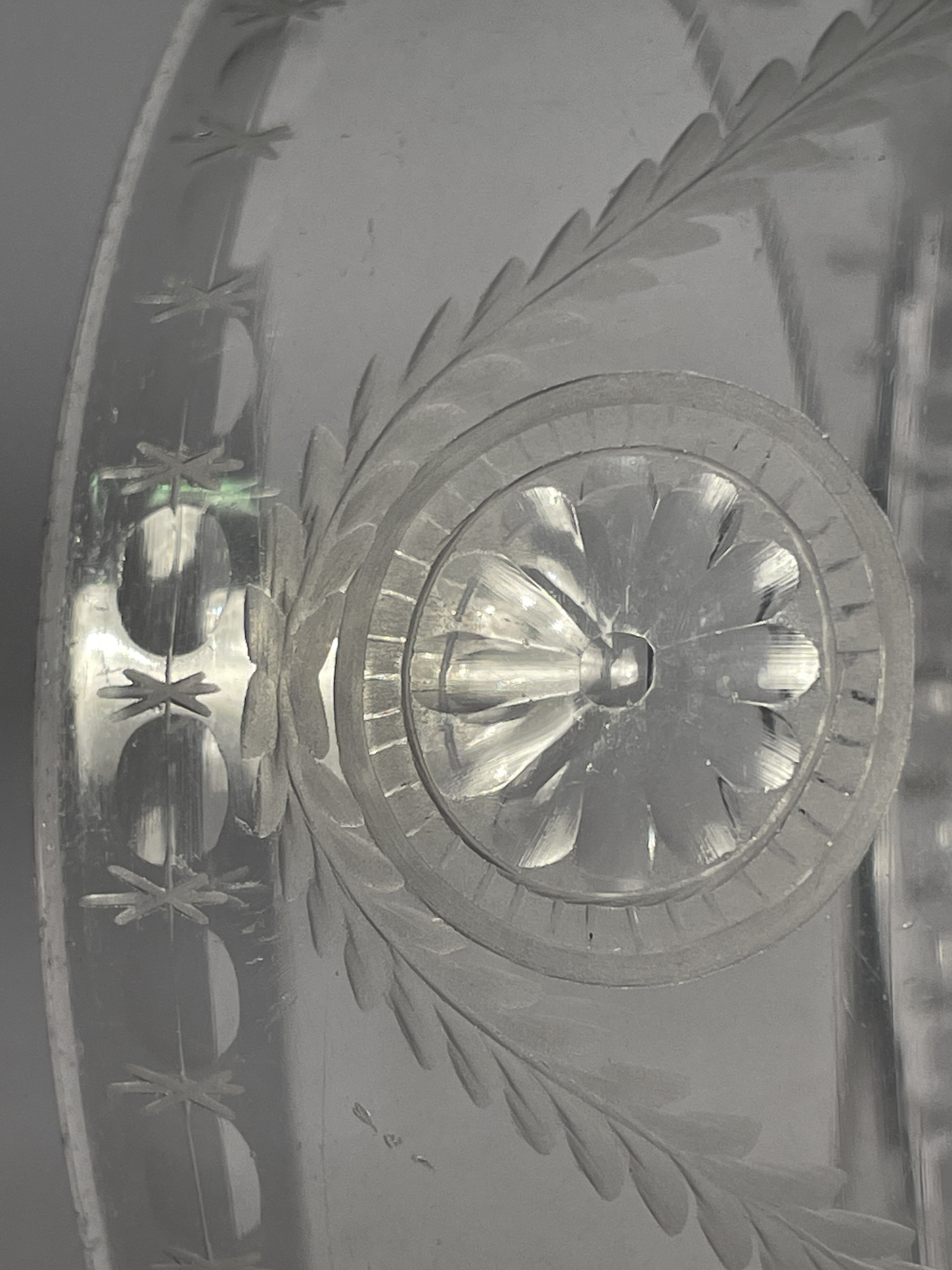 KA377 James Giles Bucrania Atelier 18th Century Cut Engraved - Etsy