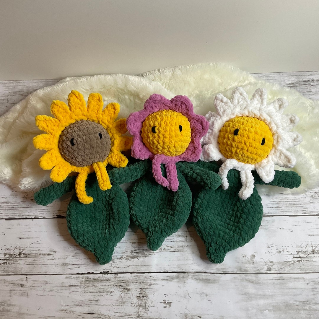 Crocheted Flower Cuddly Doll - Etsy