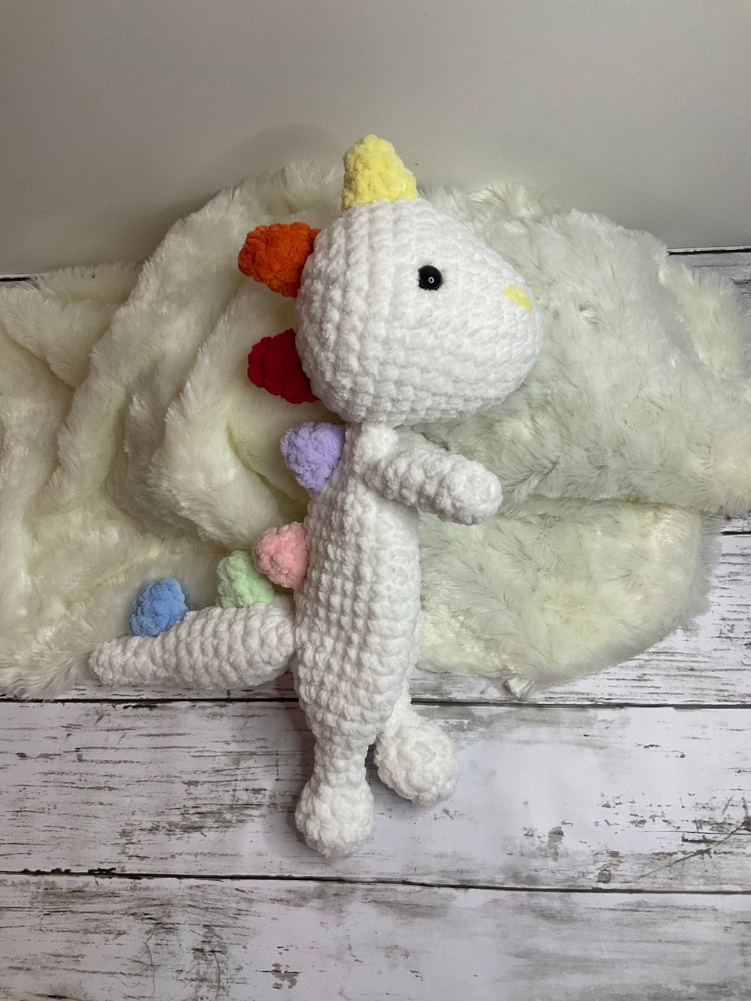 Dragon to Cuddle, Crocheted Cuddly Toy - Etsy