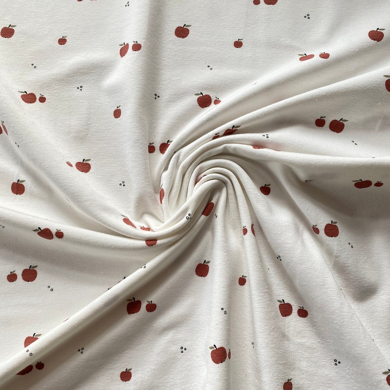 Apple Fabric - Etsy UK