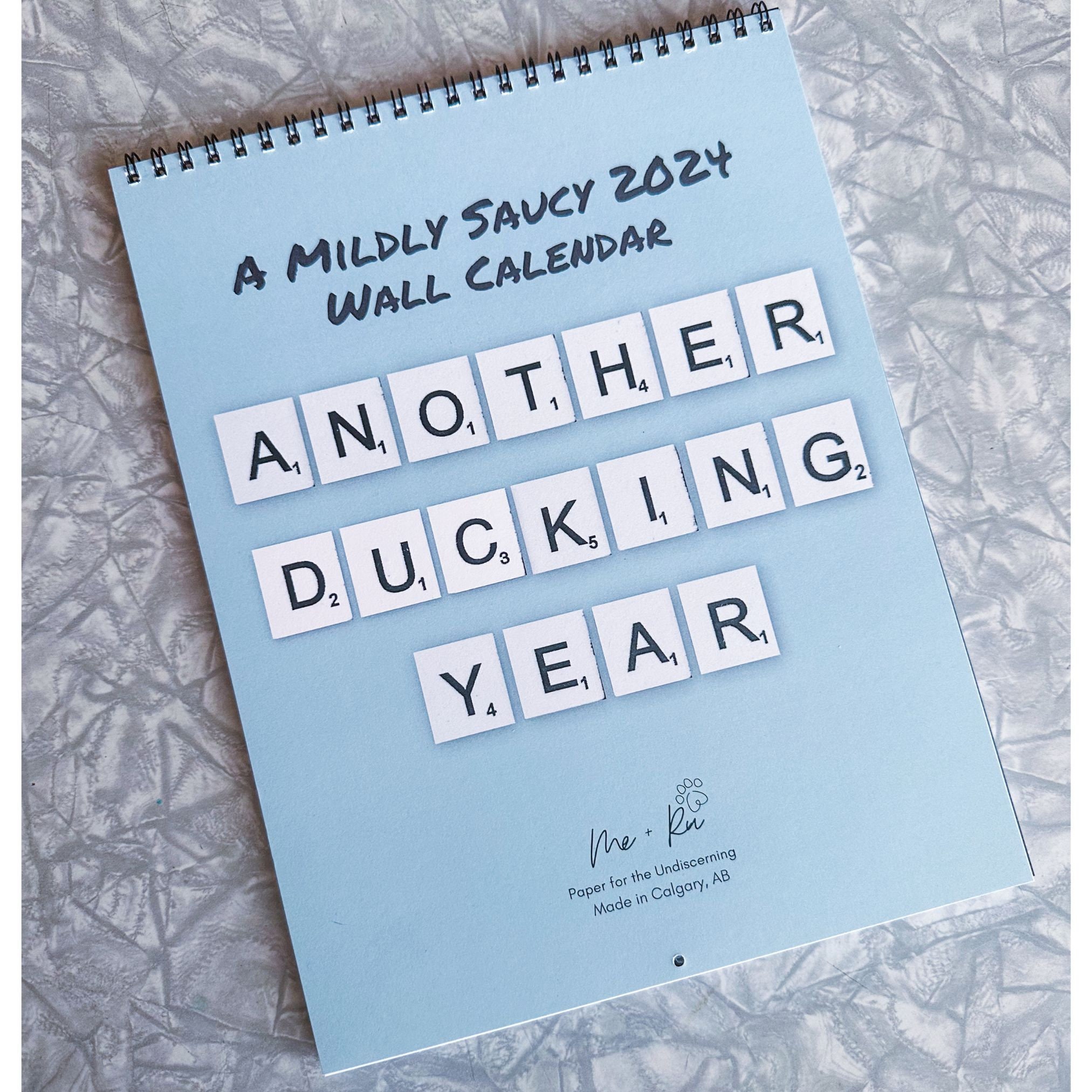 2024 Funny Wall Calendar, Another Ducking Year, Mildly Saucy, Kid and ...