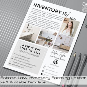 Real Estate Low Inventory Flyer Low Inventory Neighbor - Etsy