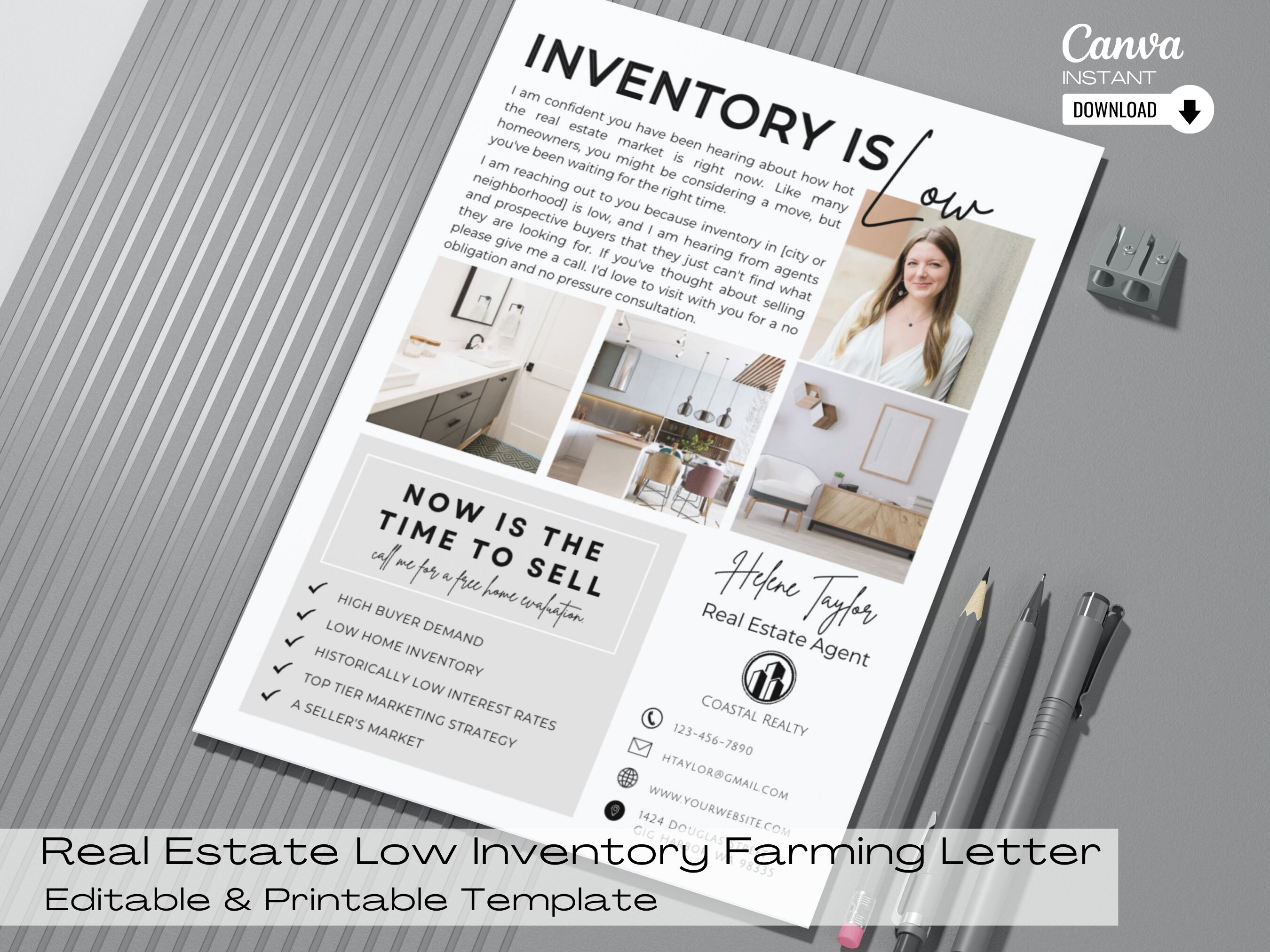Real Estate Low Inventory Flyer Low Inventory Neighbor - Etsy