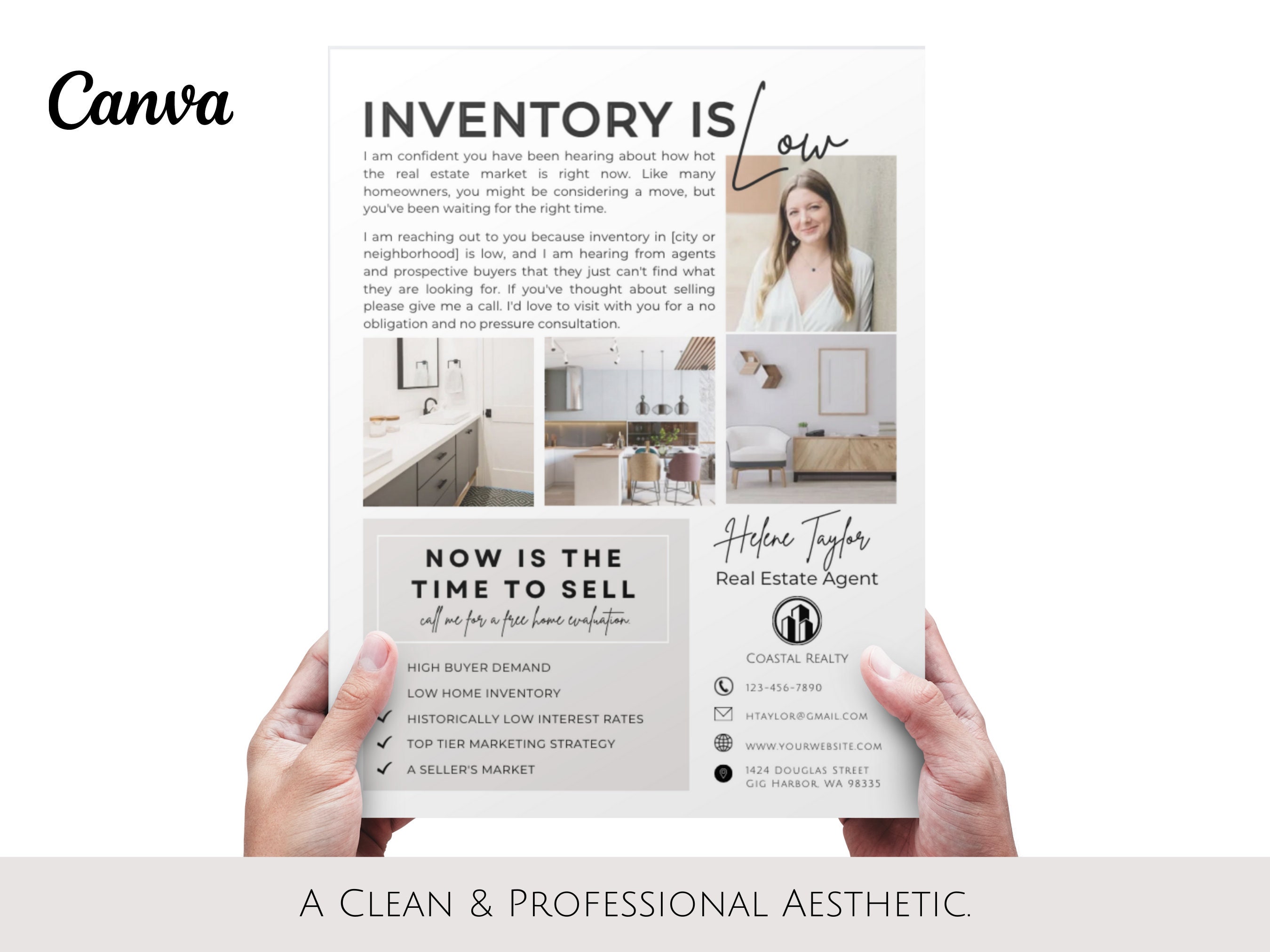 Real Estate Low Inventory Flyer Low Inventory Neighbor - Etsy