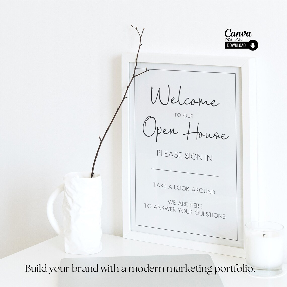 Editable Open House Sign in Sheet, Realtor Open House Form, Real Estate ...