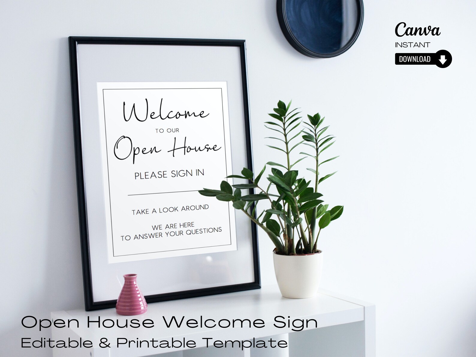 Editable Open House Sign in Sheet Realtor Open House Form - Etsy