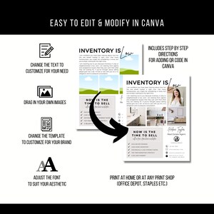 Real Estate Low Inventory Flyer, Low Inventory Neighbor Letter, Real ...