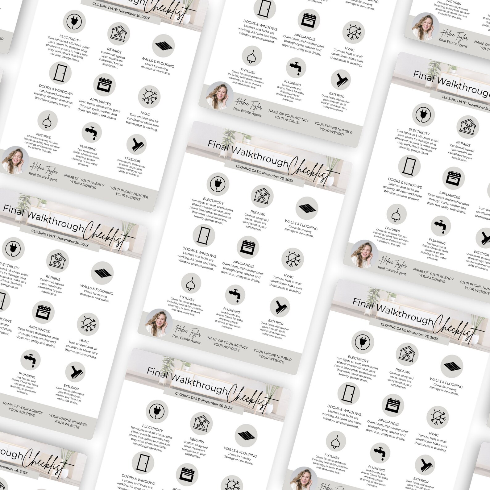 Final Walkthrough Guide, Closing Guide, Real Estate Marketing ...