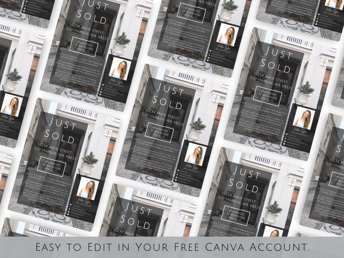 Real Estate Neighborhood Farming Letter Sold in Your - Etsy