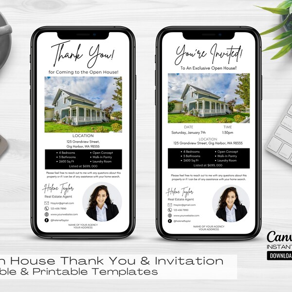 Open House Card - Etsy