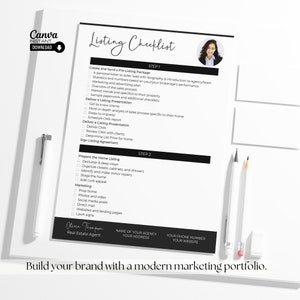 Real Estate Agent Listing Checklist, Realtor Listing Checklist ...