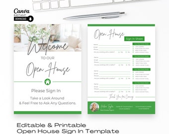 Editable Open House Feedback Form Printable QR Code Sign In - Etsy