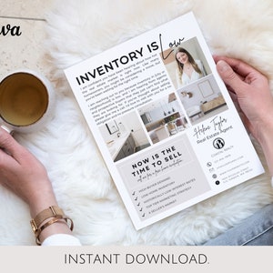 Real Estate Low Inventory Flyer Low Inventory Neighbor - Etsy