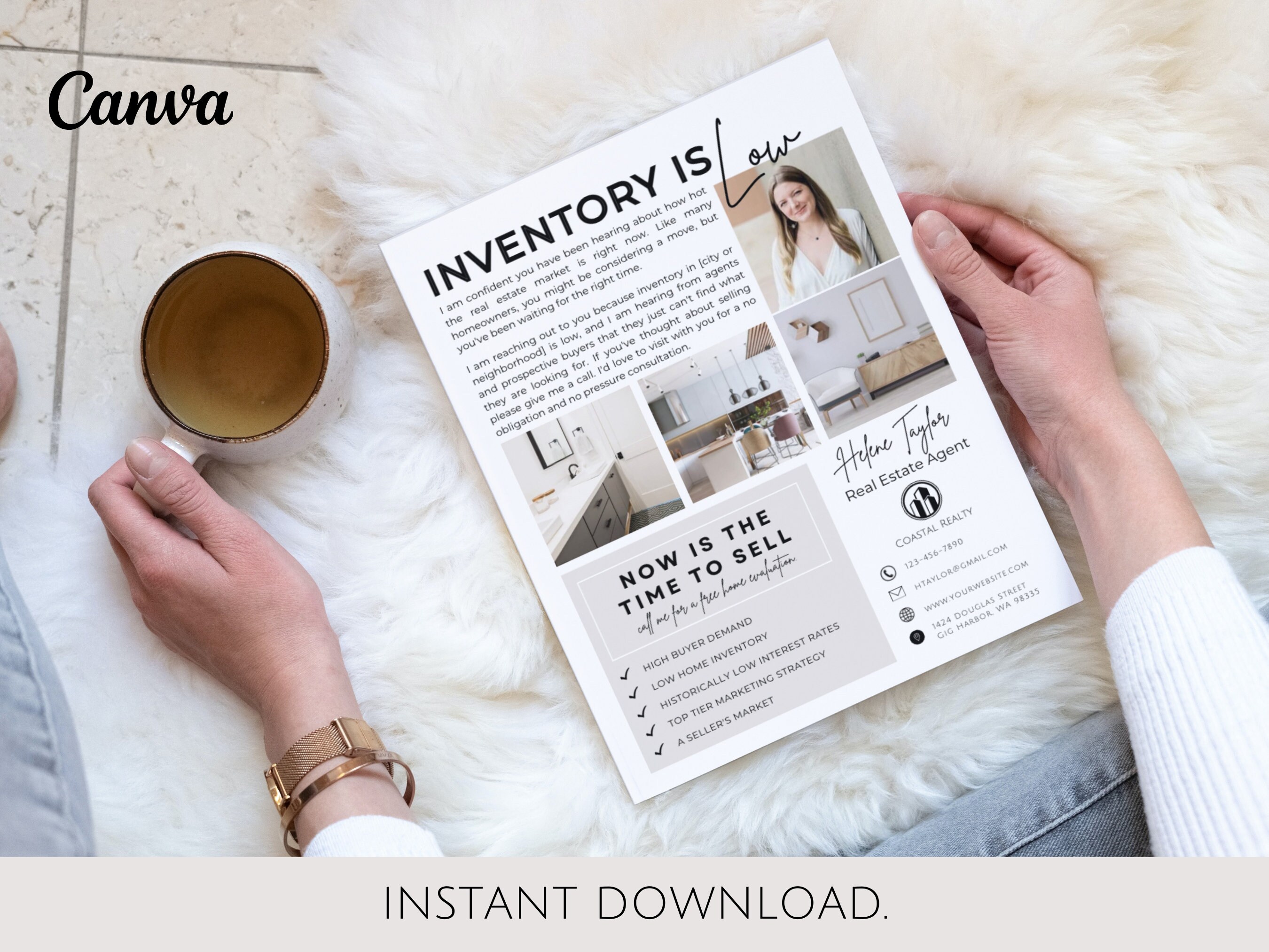 Real Estate Low Inventory Flyer Low Inventory Neighbor - Etsy