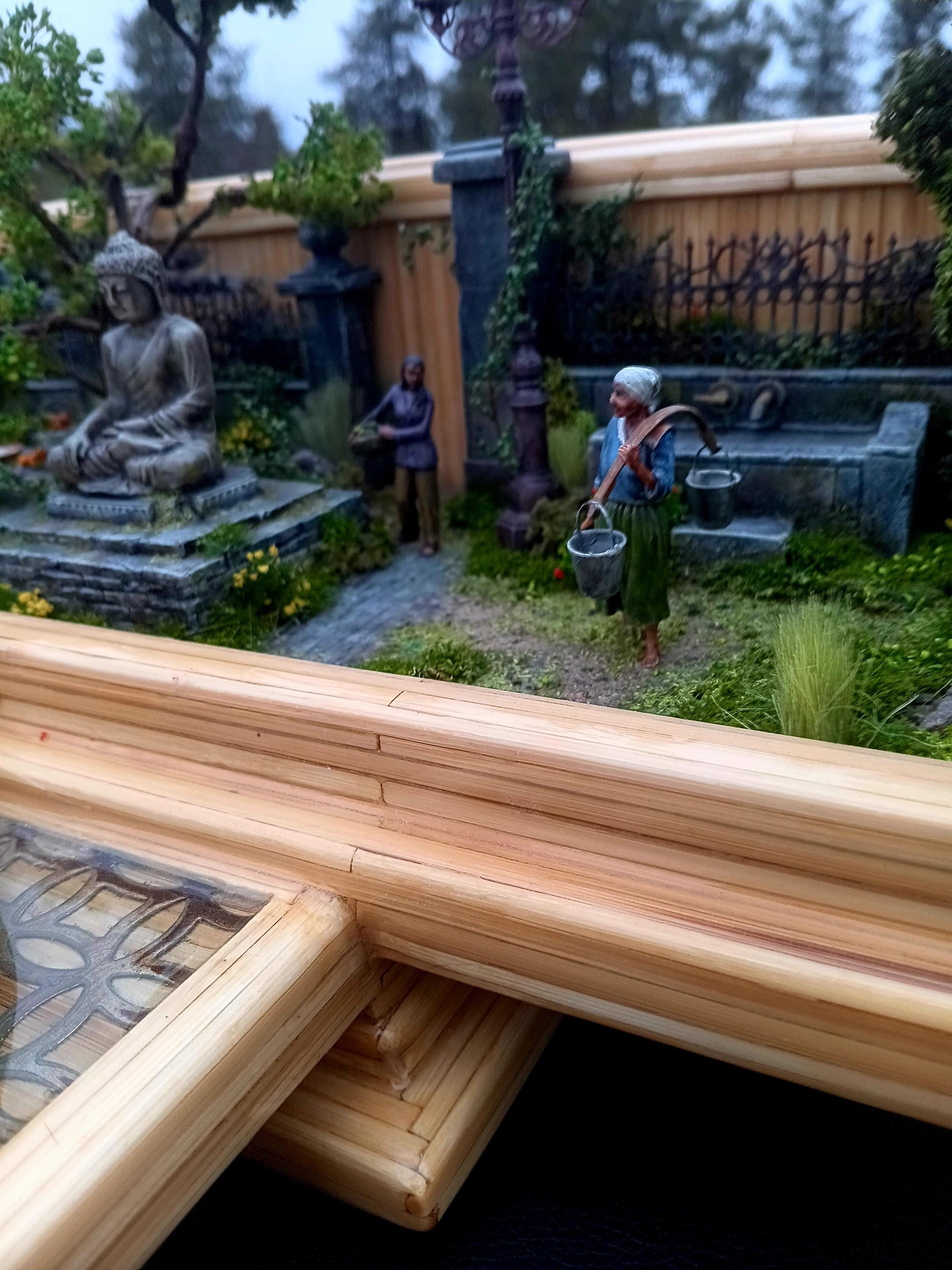 Zen Inspired, Homemade Diorama in 1/35 Scale. Features a Beautiful Park ...