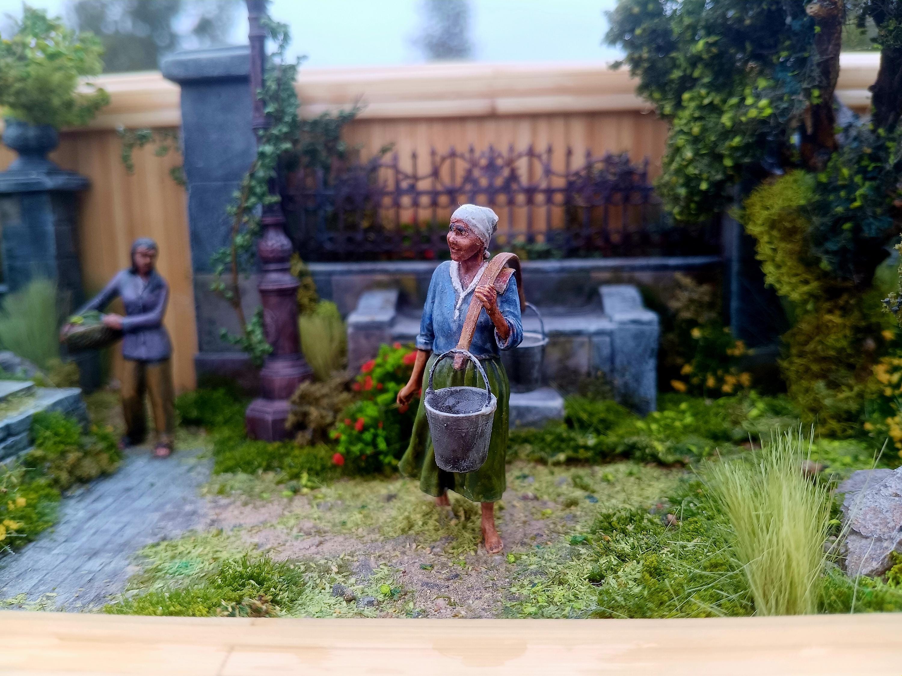 Zen Inspired, Homemade Diorama in 1/35 Scale. Features a Beautiful Park ...