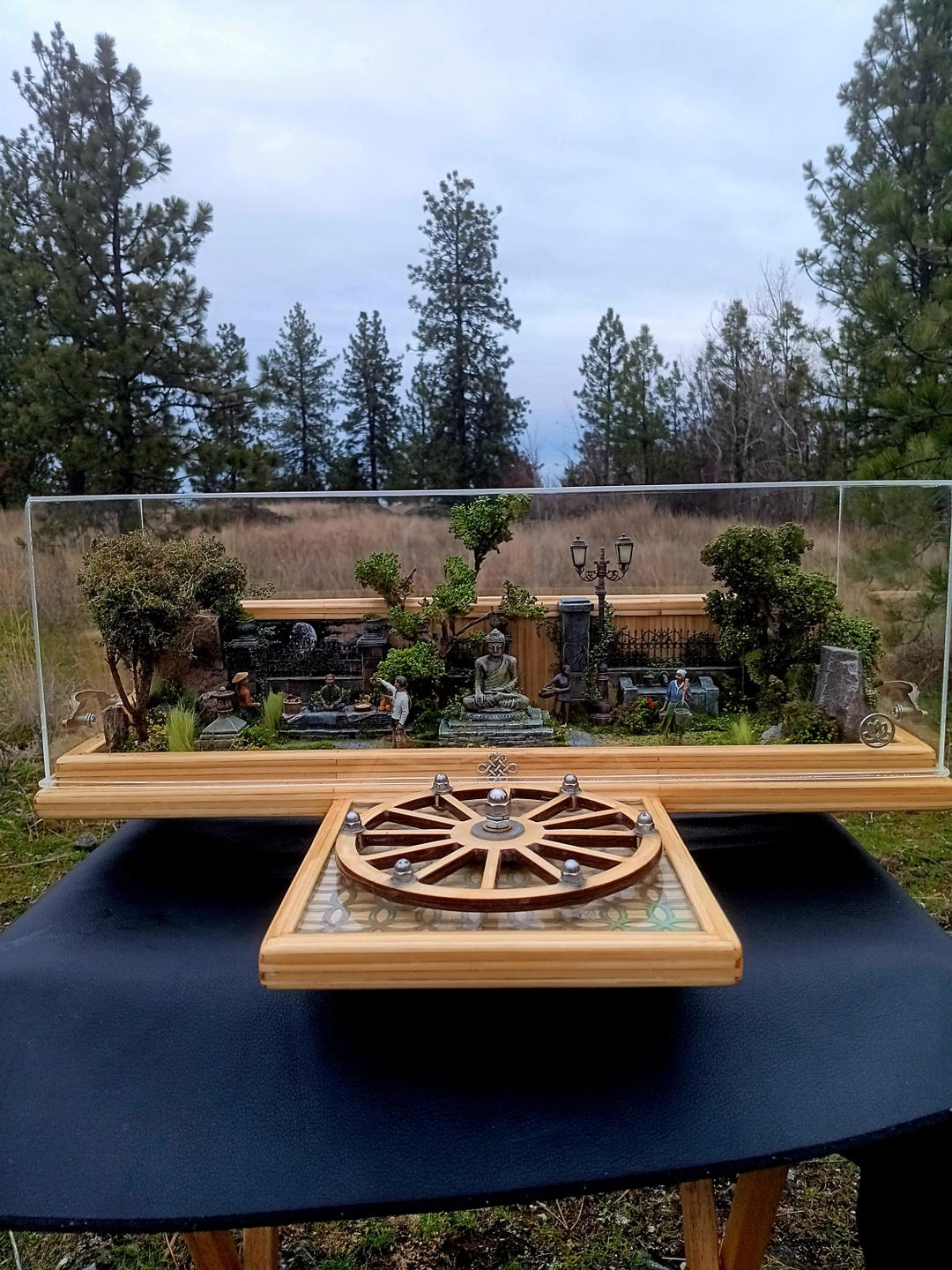 Zen Inspired, Homemade Diorama in 1/35 Scale. Features a Beautiful Park ...