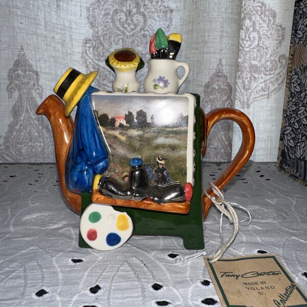 Tony Carter Teapot - Etsy