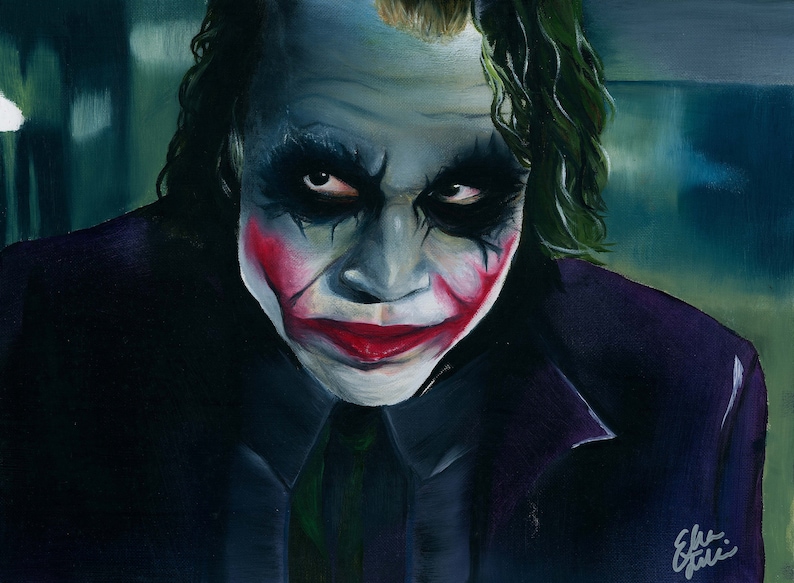 Joker Art Print - Etsy