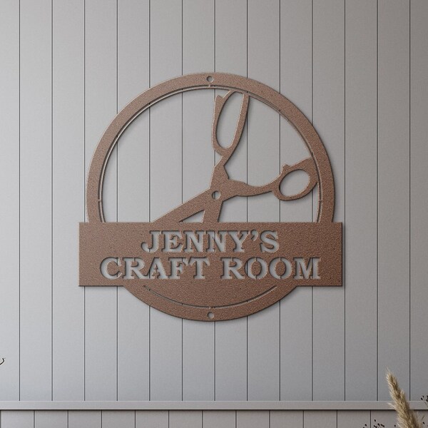 Craft Room Sign - Etsy