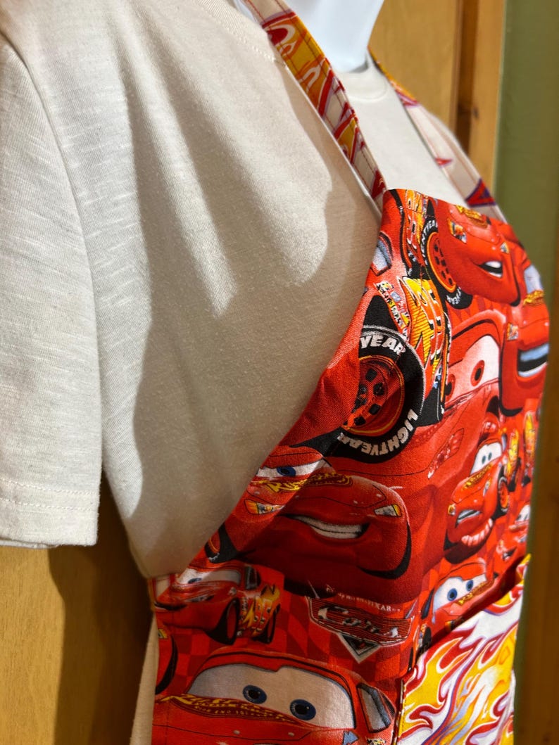Car Themed Child’s Apron | Personalized Child’s Adjustable Apron ...