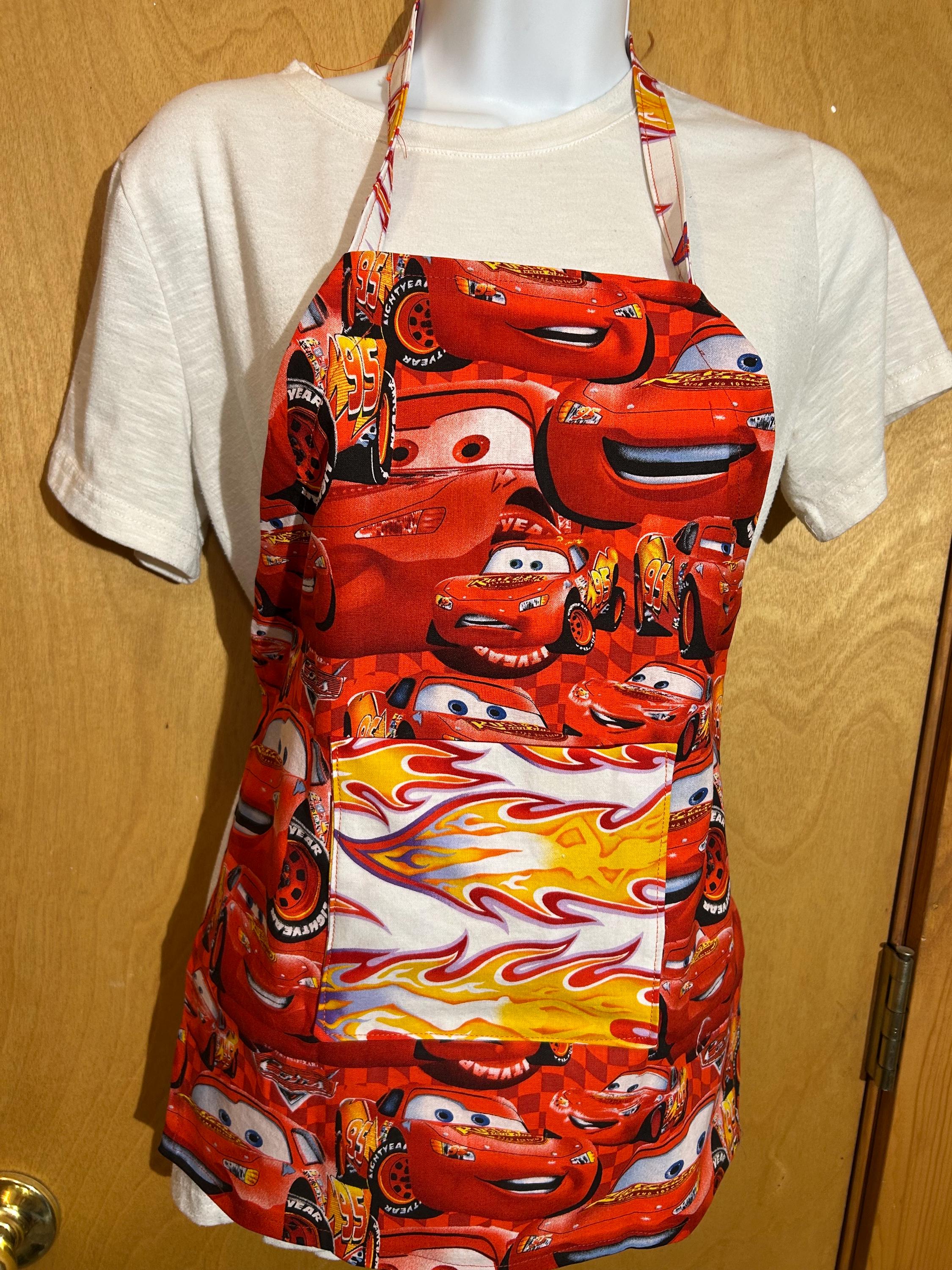 Car Themed Child’s Apron | Personalized Child’s Adjustable Apron ...